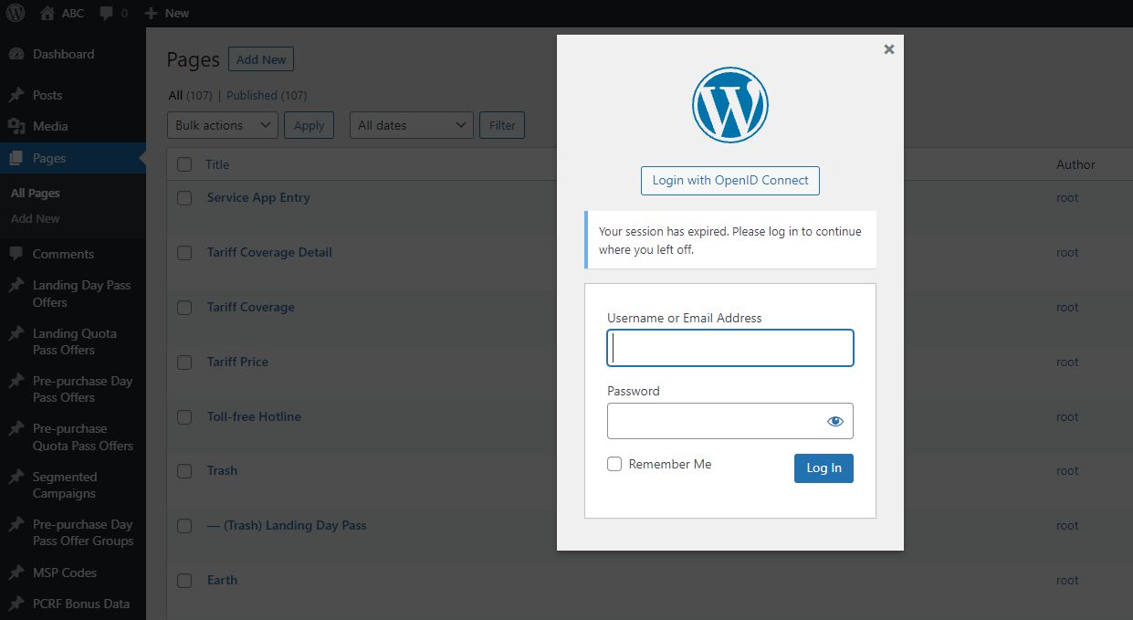 Session Timeout cannot change · Issue #344 · oidc-wp/openid-connect-generic · GitHub