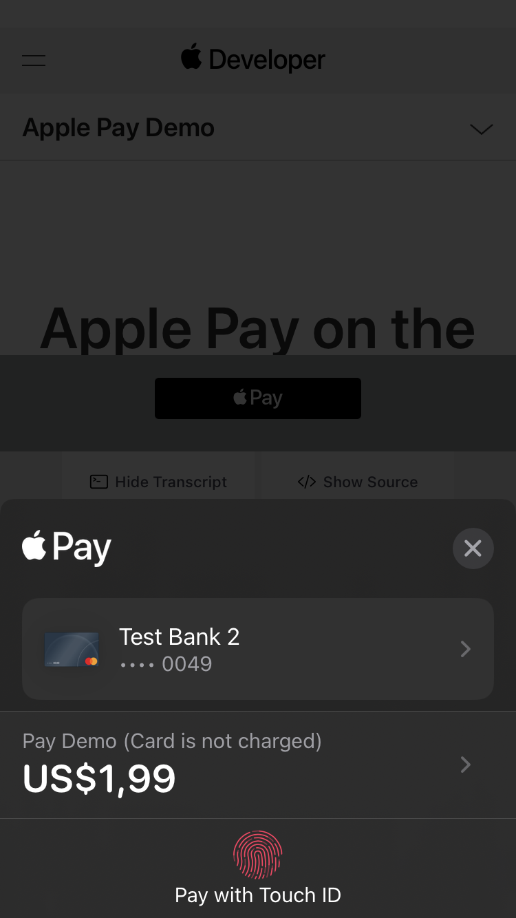 Apple Pay is not working on iOS (Apple Pay from the Demo not working either) · Issue #316 ...