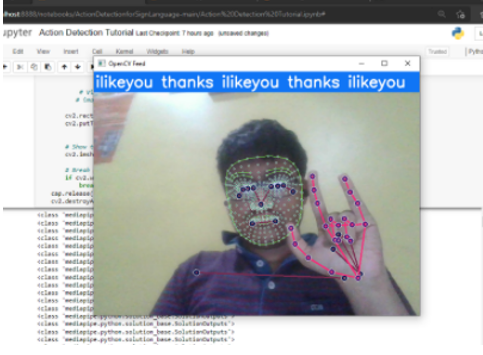 GitHub - shubhu163/Sign-Language-Translator: Sign Language Detection is done using LSTM model ...