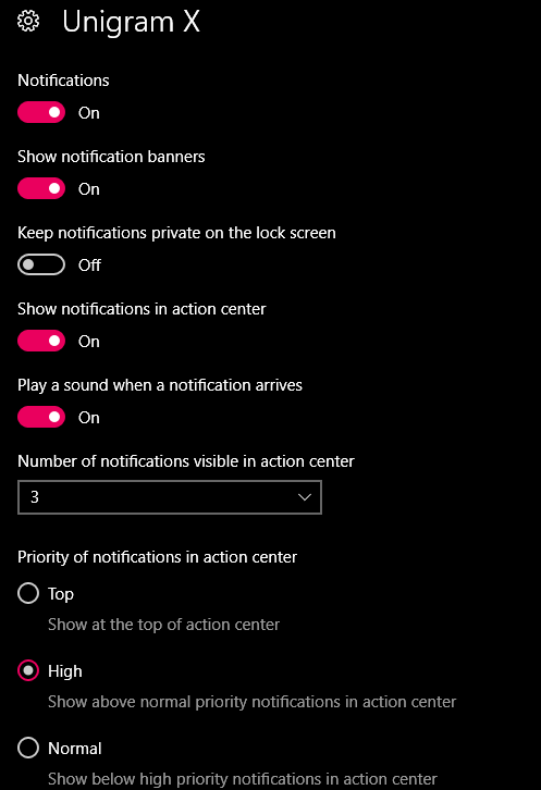 After re-enabling notifications, they don't pop-up anymore and no there are no sounds · Issue ...