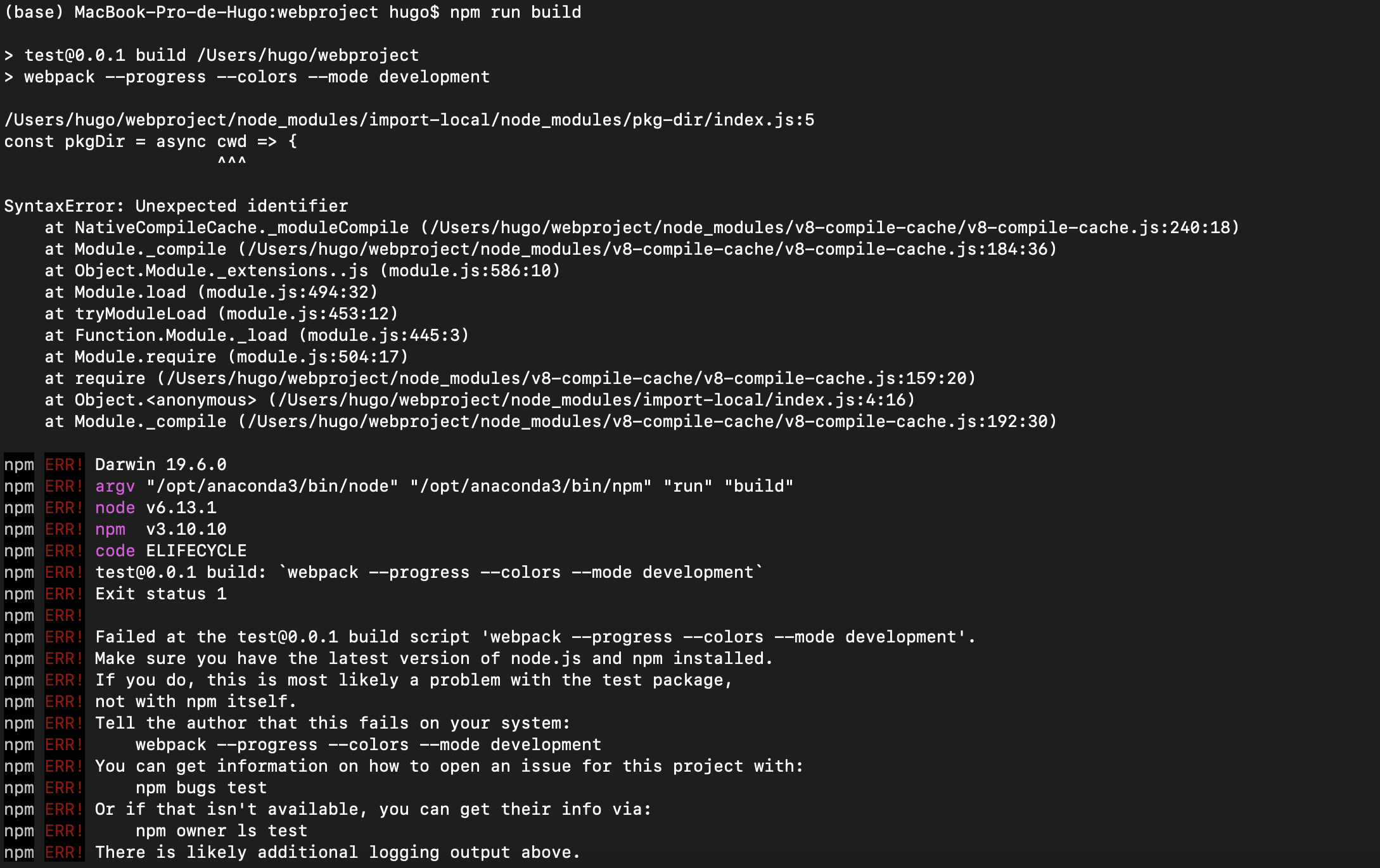 Import 'macro' results error · Issue #1209 · Kitware/vtk-js · GitHub