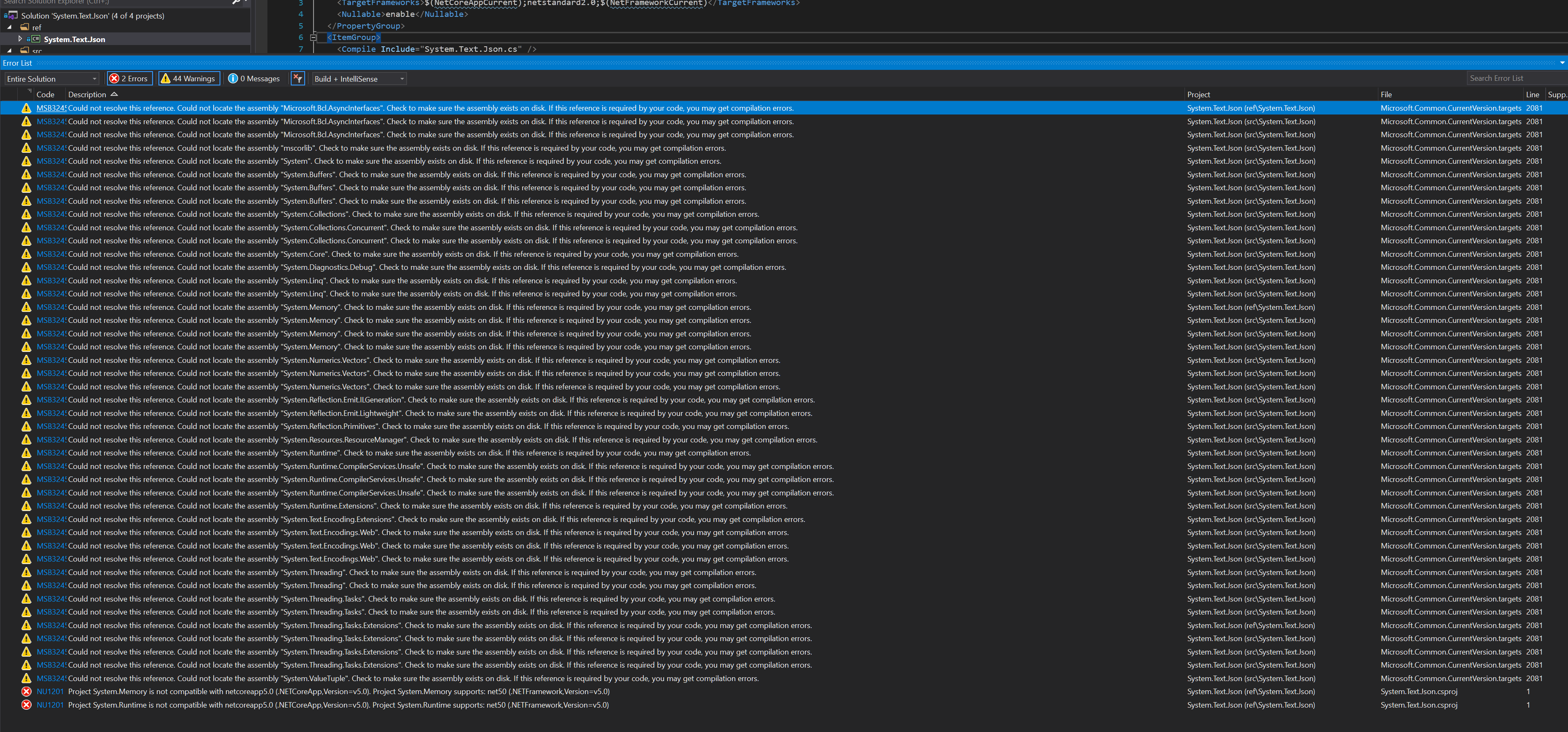 Libraries Build and VS Experience Changes · Issue #31823 · dotnet/runtime · GitHub