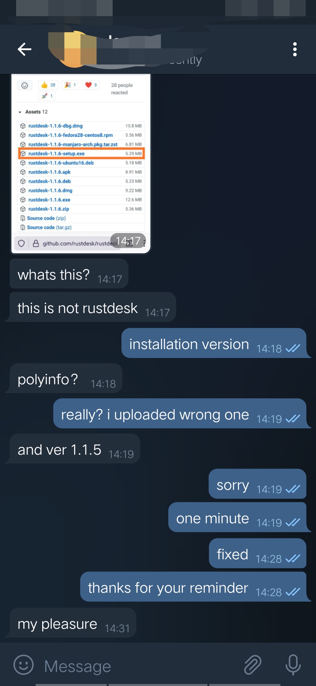 Question: about releases · Issue #155 · rustdesk/rustdesk · GitHub