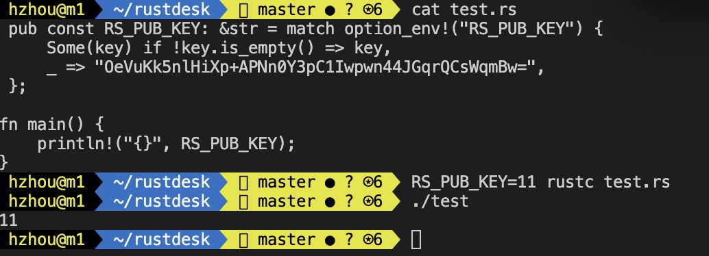 RENDEZVOUS_SERVER and RS_PUB_KEY do not get embedded in Windows build · Issue #3328 · rustdesk ...
