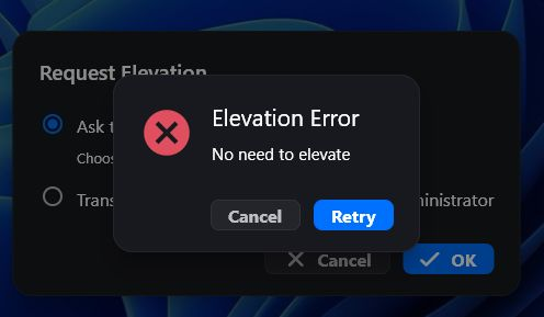 Ask remote user for elevation gives error message on local side · Issue #5271 · rustdesk ...
