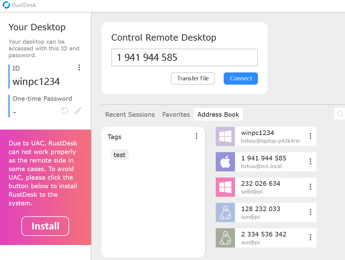 Cannot connect to RustDesk Pro server with Sciter · Issue #5410 · rustdesk/rustdesk · GitHub