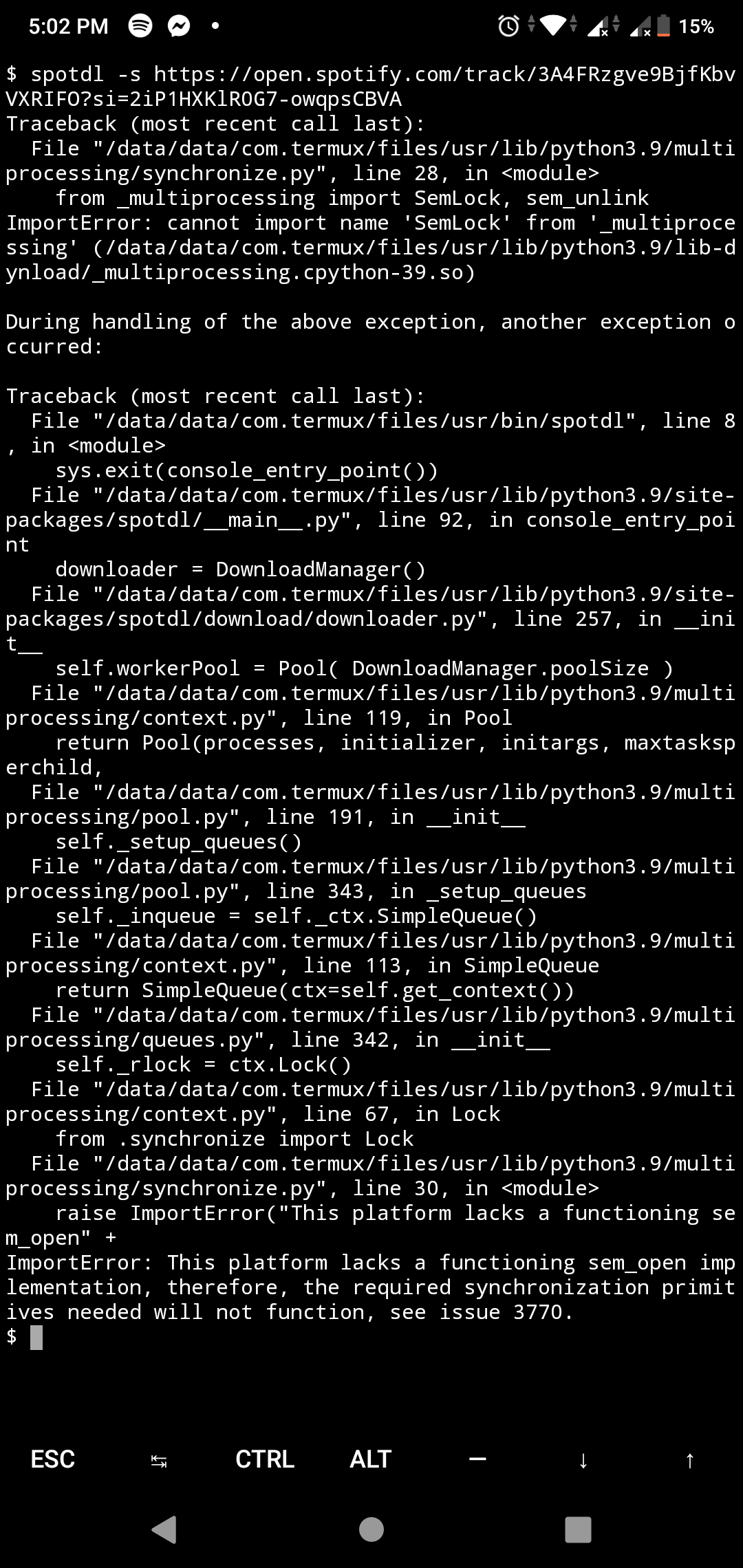 Termux · Issue #991 · spotDL/spotify-downloader · GitHub