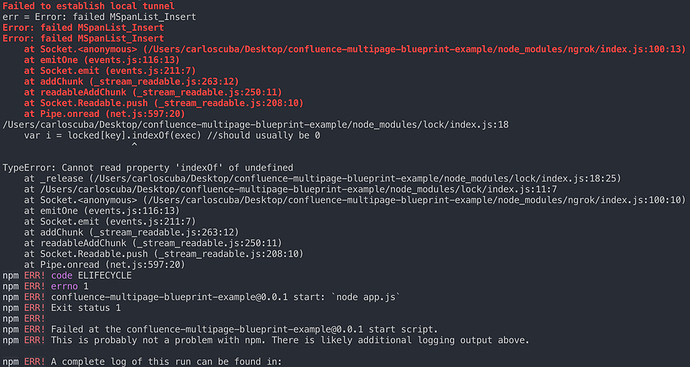 Possible error with Ngrok: failed MSpanList_Insert · Issue #549 · inconshreveable/ngrok · GitHub