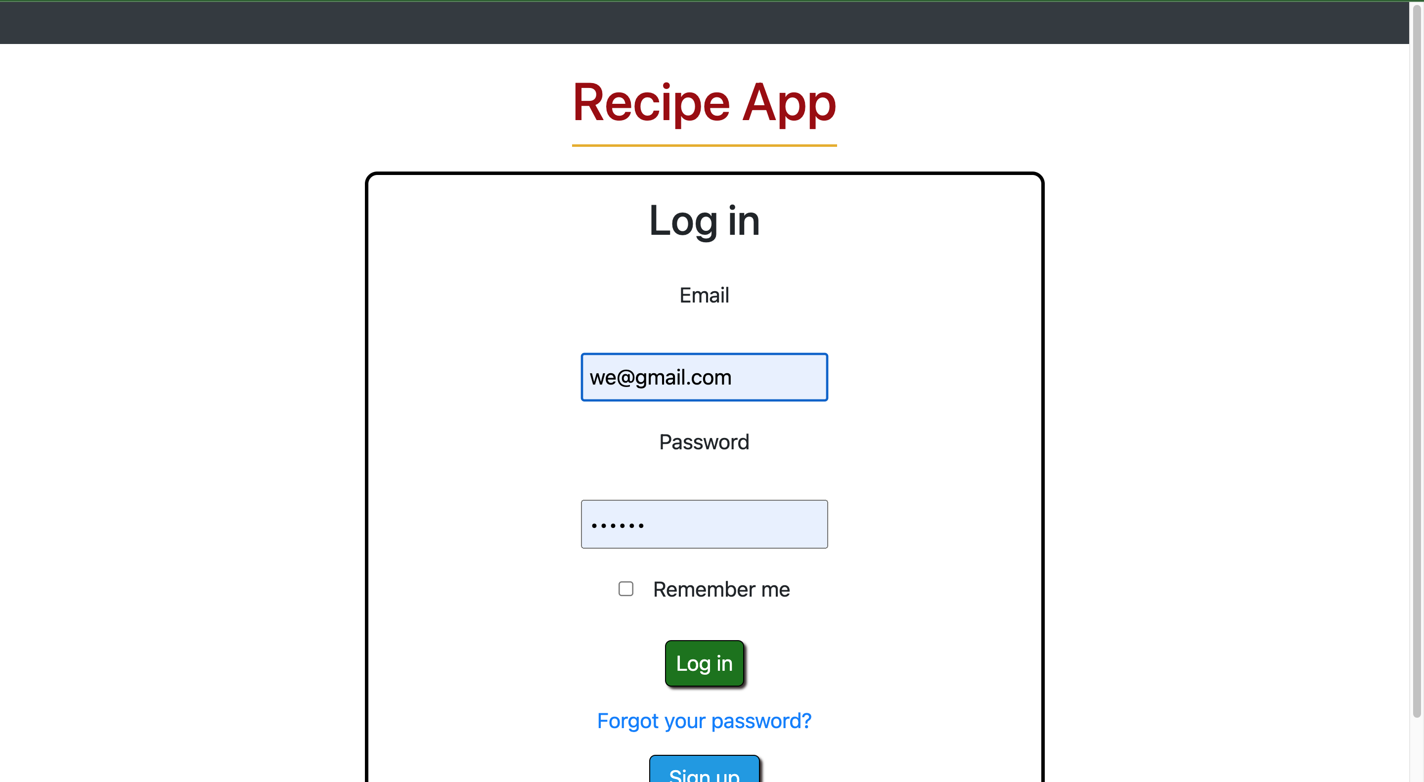 GitHub - adamteddychang/Recipe-app: The Recipe app keeps track of all your recipes, ingredients ...