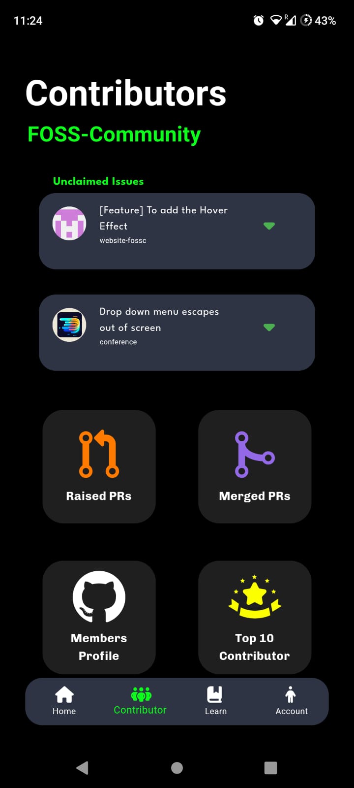 GitHub - FOSS-Community/fosscu-app: App for fosscu community.