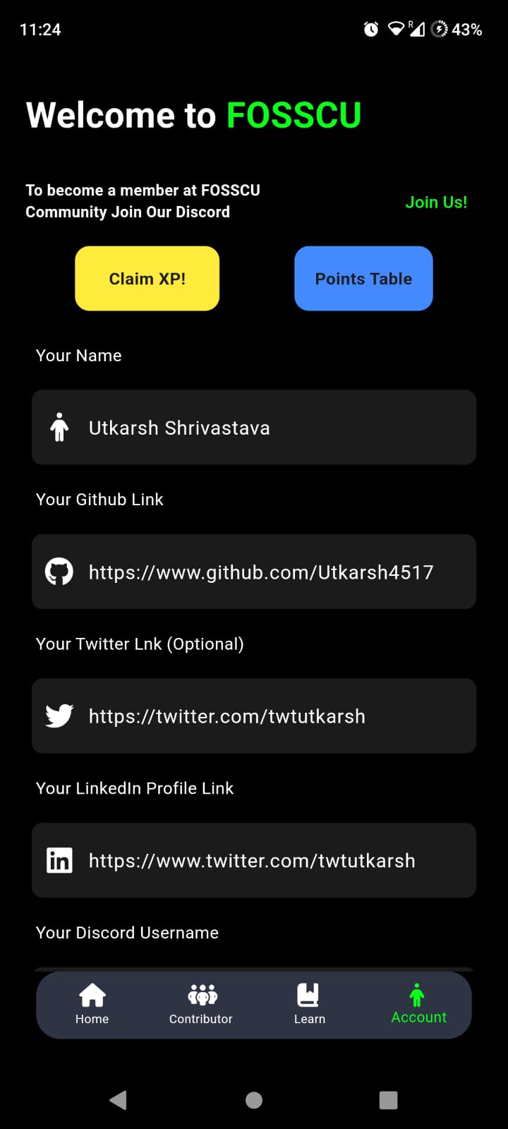 GitHub - FOSS-Community/fosscu-app: App for fosscu community.