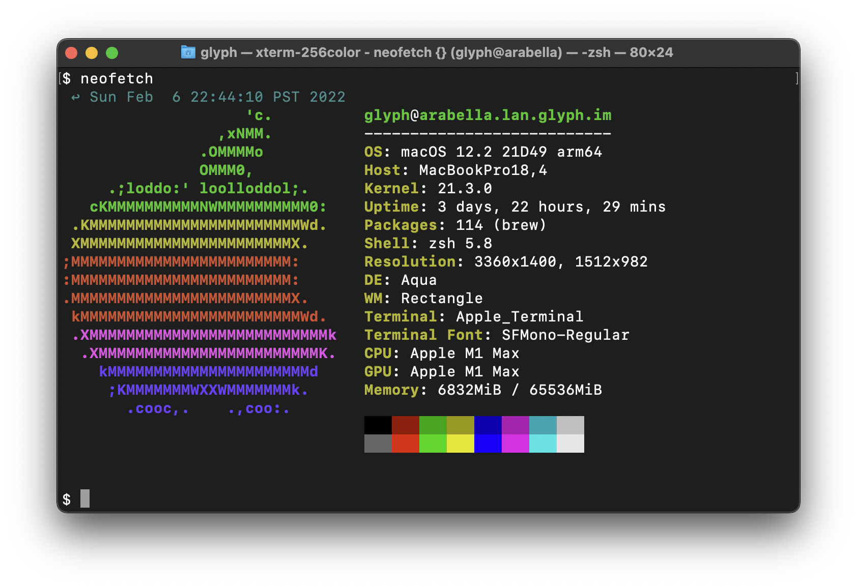 M1 Max does not display core count · Issue #2048 · dylanaraps/neofetch ...