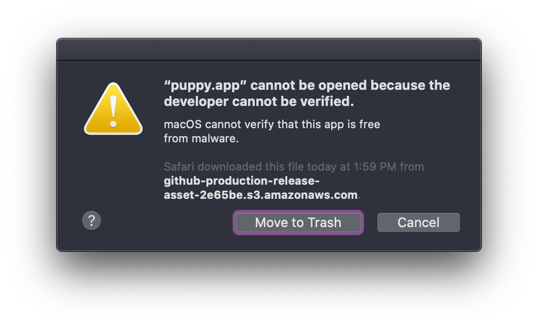 Implement macOS signing and notarization · Issue #43 · mu-editor/pup · GitHub