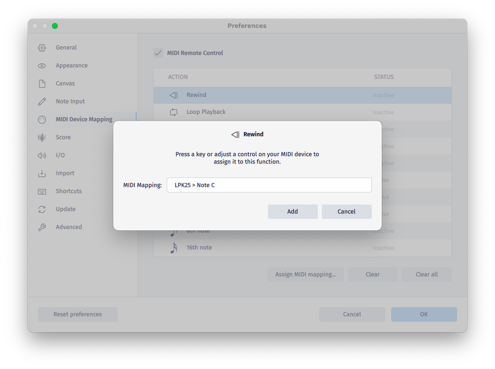 [MU4 Issue] MIDI input '-1' octave in MIDI Device Mappings. · Issue #8474 · musescore/MuseScore ...