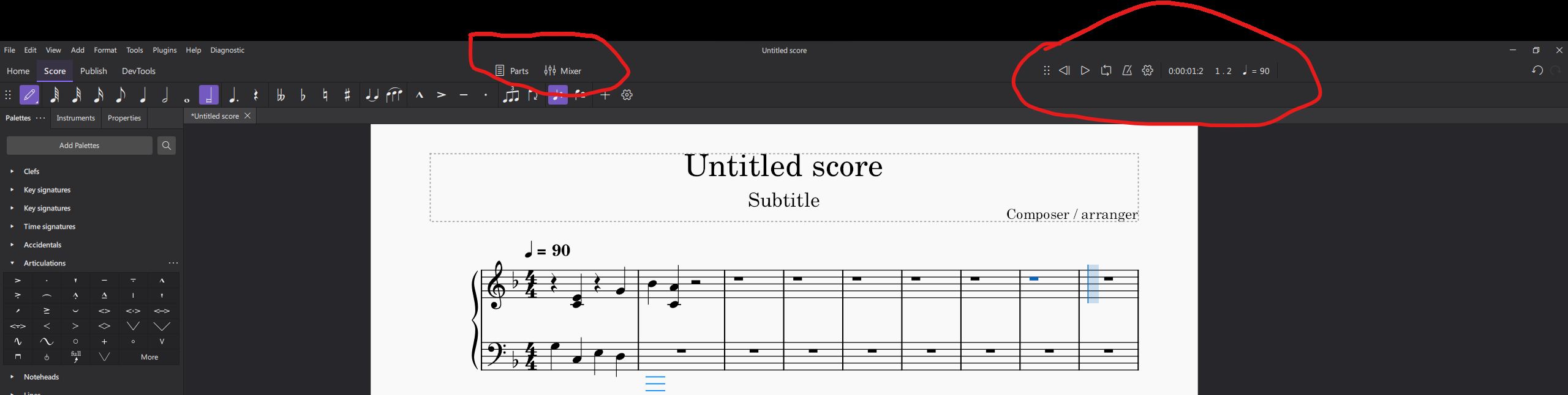 Mu4 Issue Play Panel Incorrect Position · Issue 12628 · Musescoremusescore · Github 