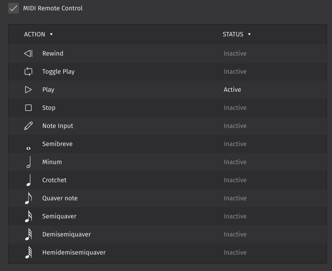 [MU4 Issue] Mapping - Active looks disabled · Issue #13098 · musescore/MuseScore · GitHub