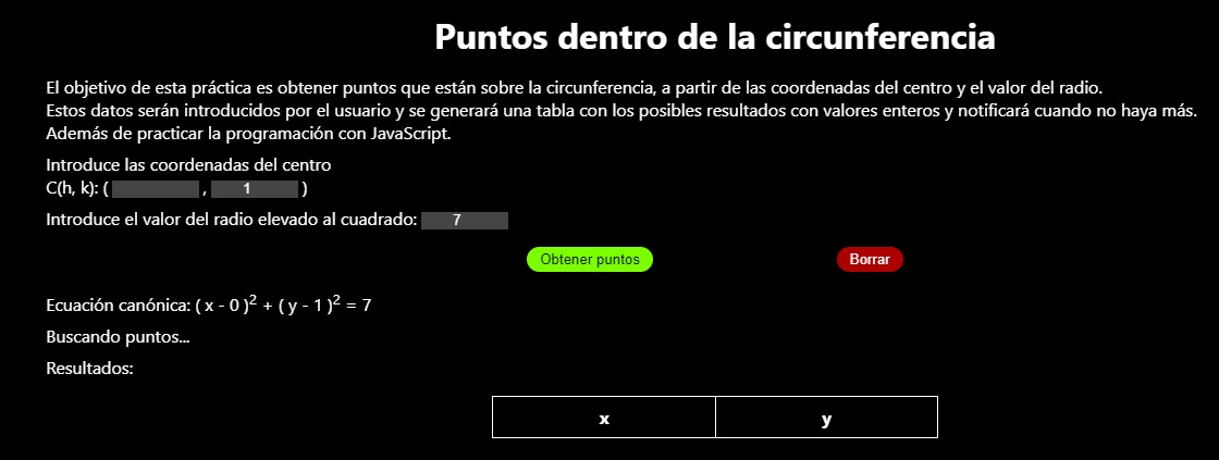 GitHub - RomanPinelo/puntosCircunferencia