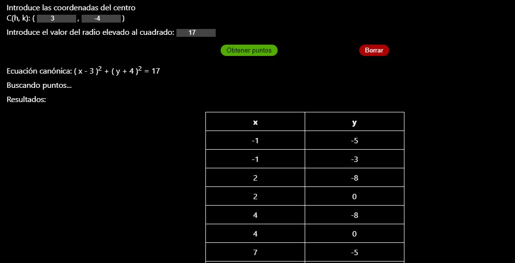 GitHub - RomanPinelo/puntosCircunferencia