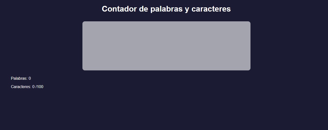 GitHub - RomanPinelo/contador-palabras-caracteres