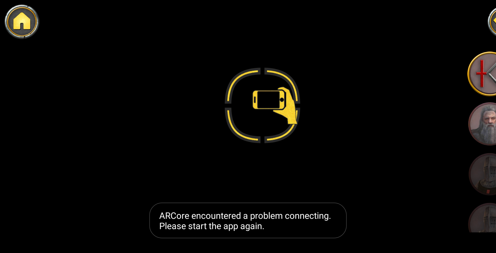 All ar game's not working. arcore not working in game's · Issue #1135 ...