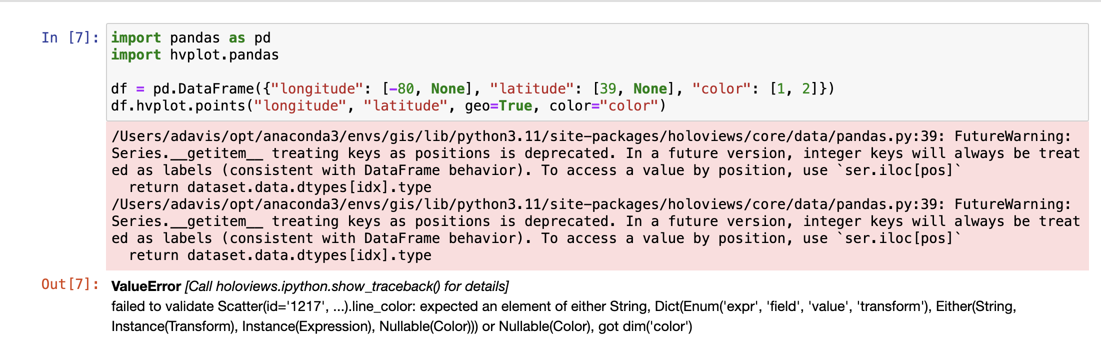 Hvplotpoints Generates Error When Color Is Mapped To A Variable And Dataframe Contains Nan 0948