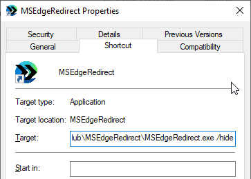 Add ability to hide the tray icon · Issue #11 · rcmaehl/MSEdgeRedirect · GitHub