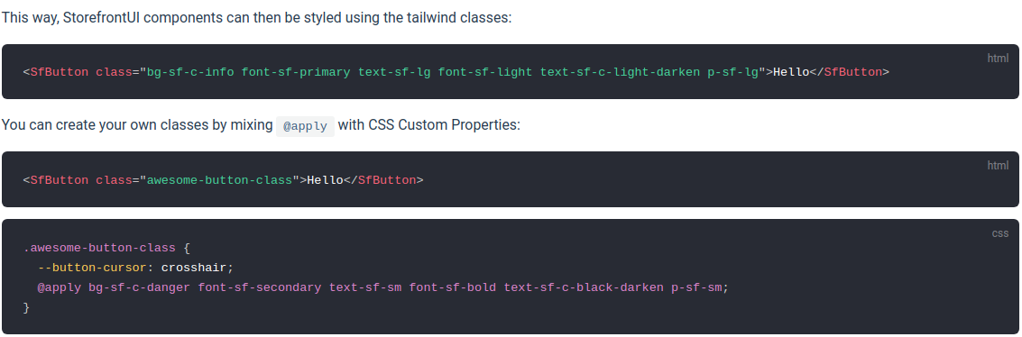 [DOCS] Tailwind customization doesn't work as described · Issue #1478 · vuestorefront/storefront ...
