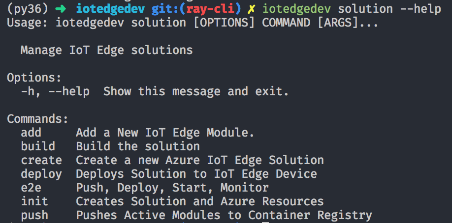 Redesign CLI UX · Issue #219 · Azure/iotedgedev · GitHub