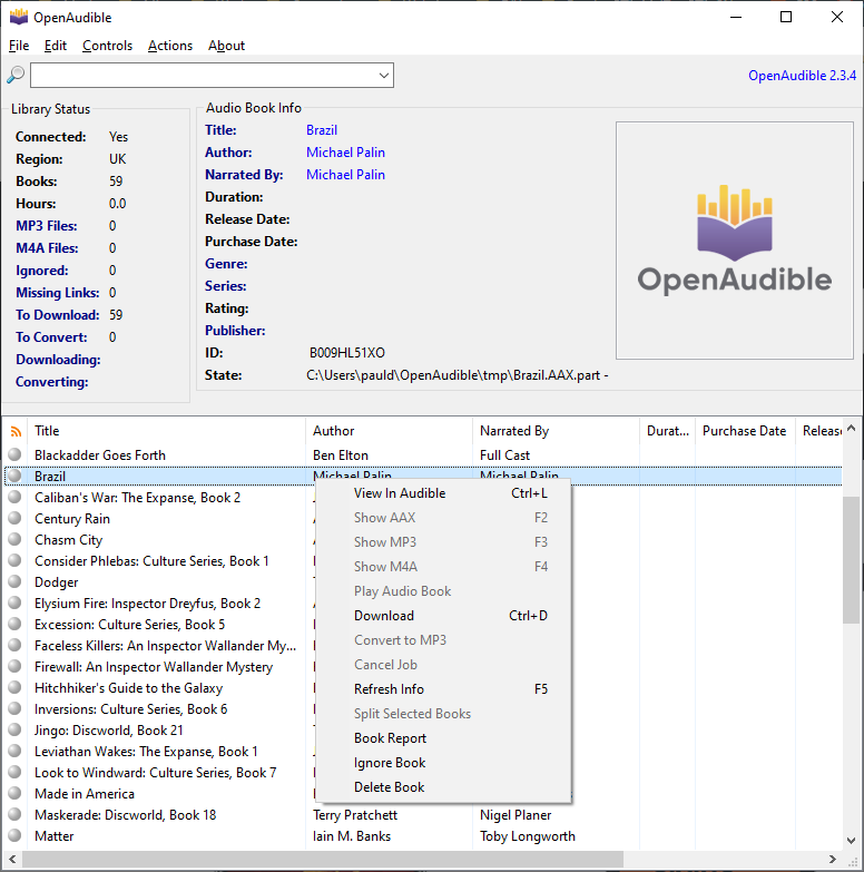 Conversion isn't working - Solved! · Issue #452 · openaudible/openaudible · GitHub