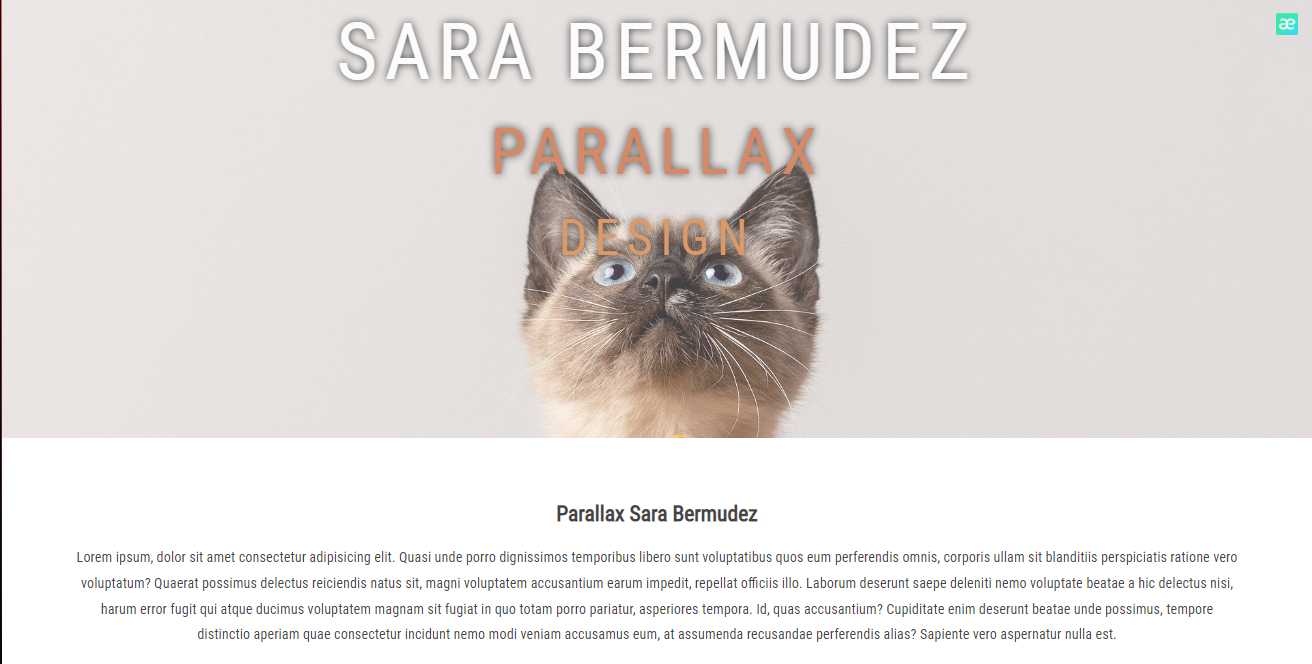GitHub - SaraBermudez4/Proyecto-Parallax: Proyecto pequeño para poner en practica el diseño Parallax
