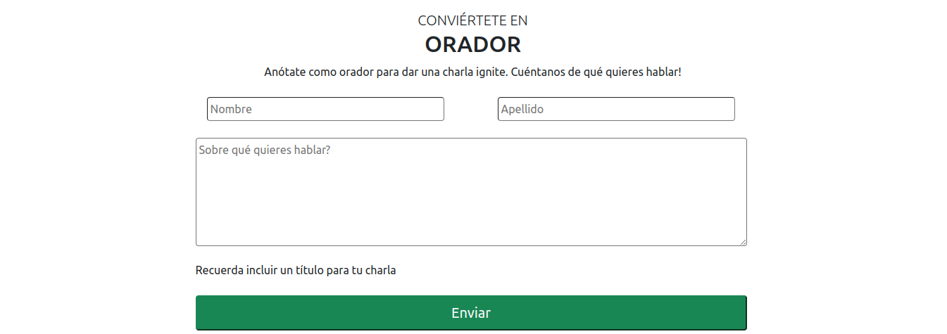 GitHub - lu-castro/Oradores-Bootstrap