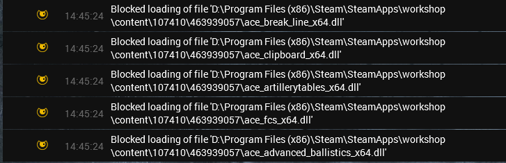 BattleEye Triggering on DLLs. · Issue #9088 · acemod/ACE3 · GitHub