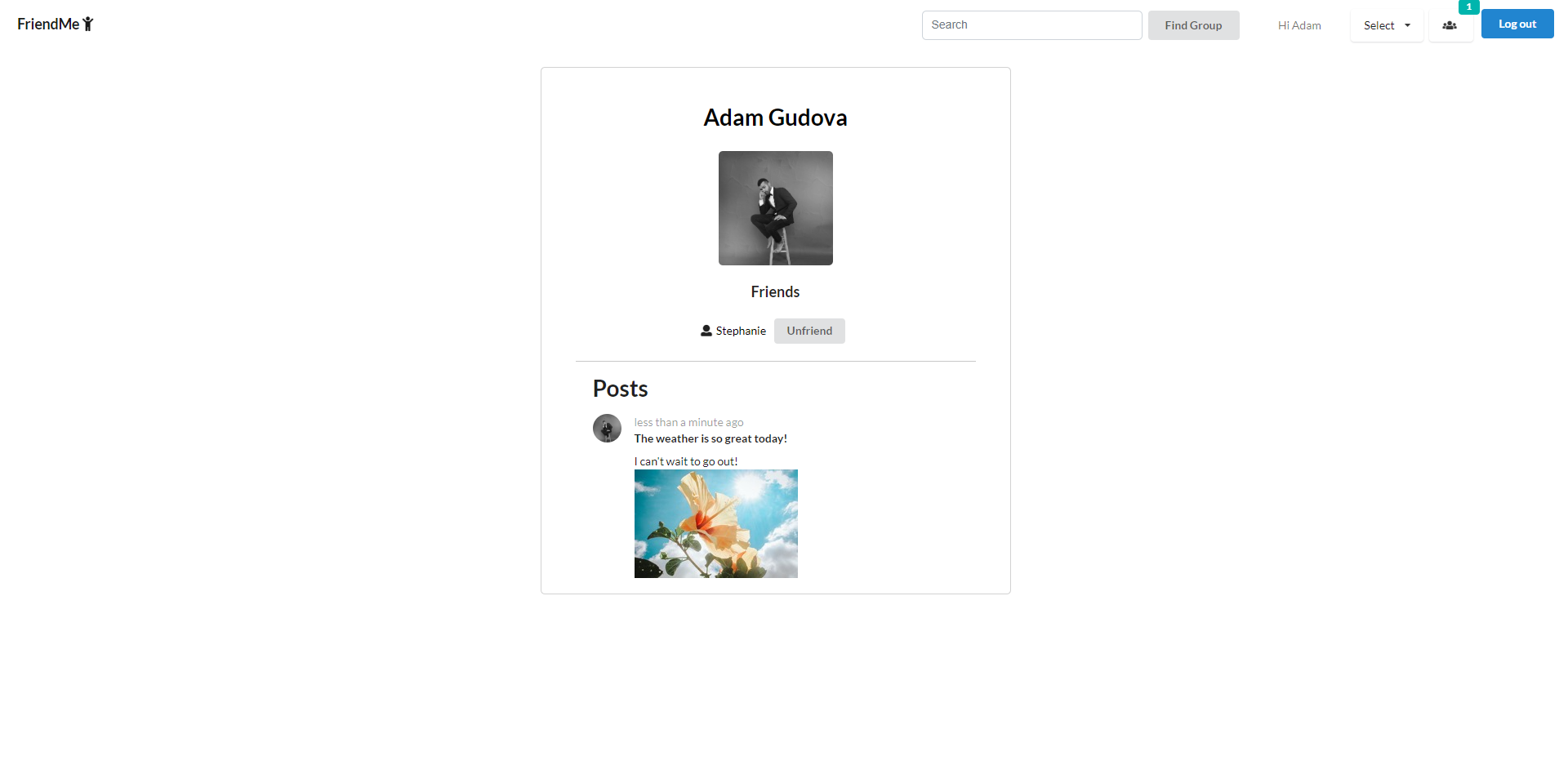 GitHub - wendyyng/social_media_app: FriendMe is a social media platform that I built using Ruby ...