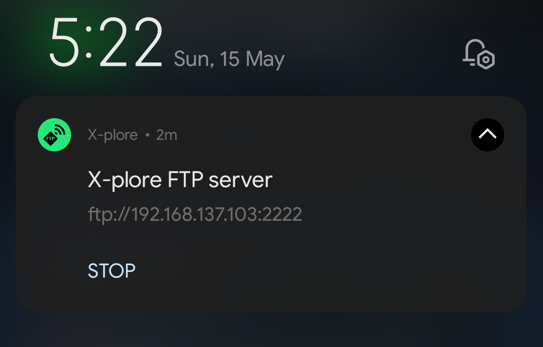 Show ftp url in notification · Issue #792 · zhanghai/MaterialFiles · GitHub