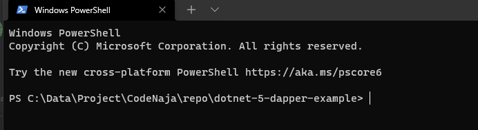 GitHub - TeamNaja/dotnet-5-dapper-example: ตัวอย่าง .net 5 api + dapper อย่างง่าย ใน 5 นาที