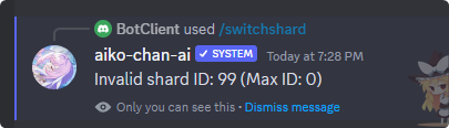 Sharding implementation · Issue #58 · aiko-chan-ai/DiscordBotClient · GitHub