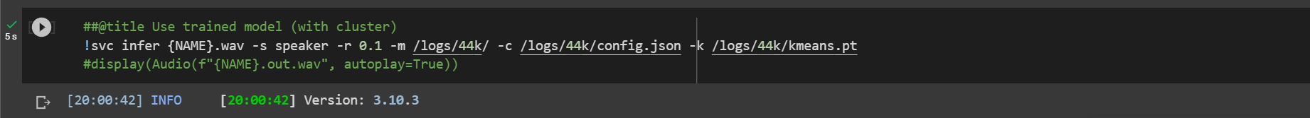 Infer command does nothing, it doesn't even tell me what's wrong · Issue #450 · voicepaw/so-vits ...