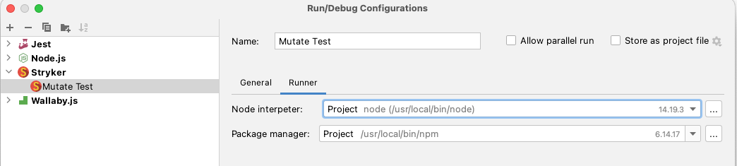 Run Configuration fails to start due to missing npm binary · Issue #1 · Garethp/intellij-stryker ...