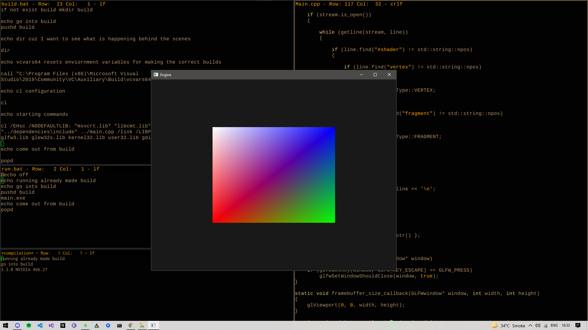 GitHub - RaghavGohil/openglrgbsquare: an opengl rgb square rendered with glfw and glew