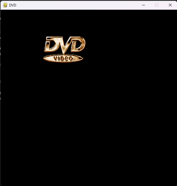 GitHub - RaghavGohil/ClassicDVD: classic dvd screensaver program in pygame
