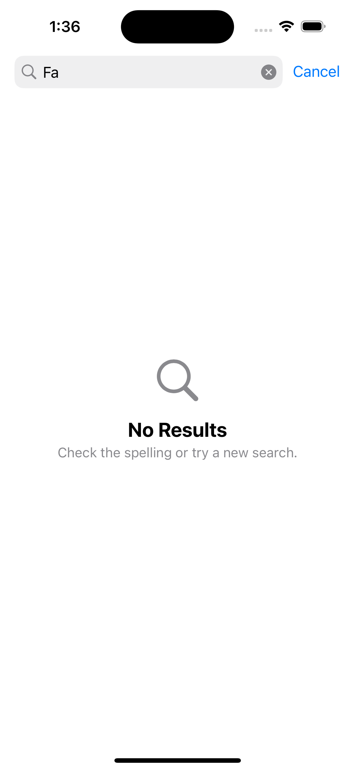Github Fatihdurmazcontentunavailableviewexample Swiftui Searchable 