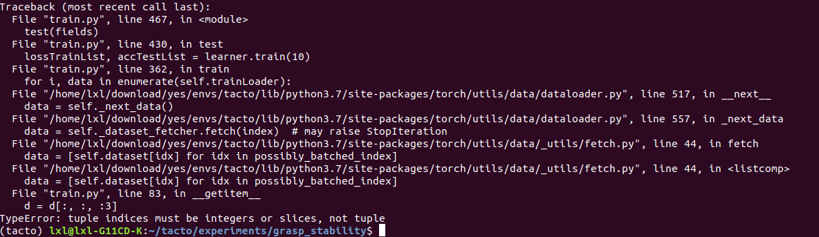 experiments/grasp_stability/train.py TypeError · Issue #23 · facebookresearch/tacto · GitHub