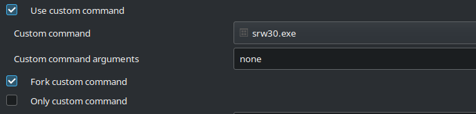 Custom Fork command not launching the chosen application · Issue #563 · sonic2kk ...