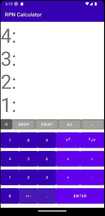 GitHub - KotekKacper/RPN_Calculator: Android calculator using Reverse ...