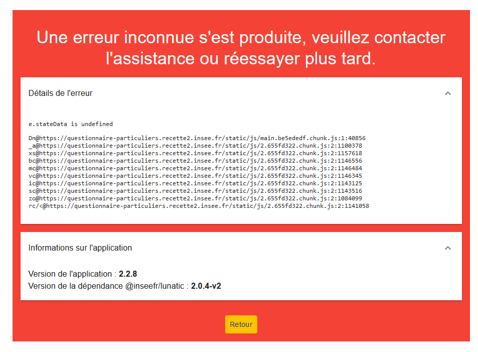 Bug Statedata · Issue 199 · Inseefrstromae · Github 