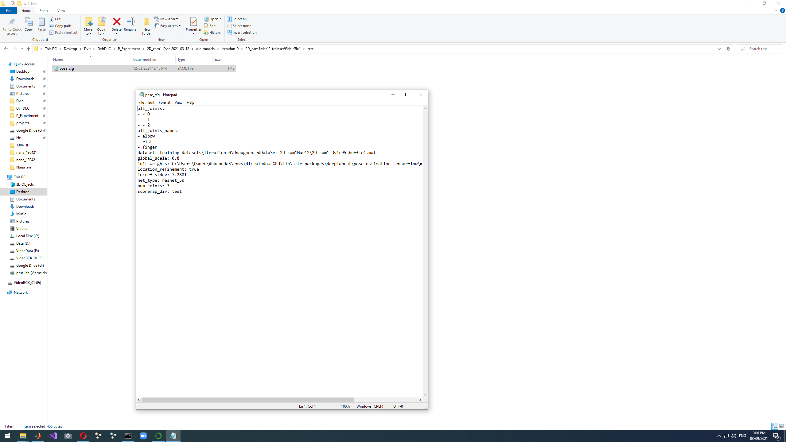 Filenotfounderror It Seems The Model For Shuffle 1 And Trainfraction 0 95 Does Not Exist