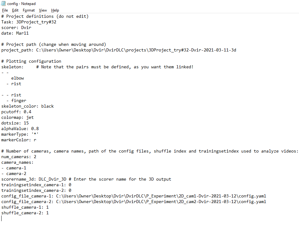 Filenotfounderror It Seems The Model For Shuffle 1 And Trainfraction 0 95 Does Not Exist