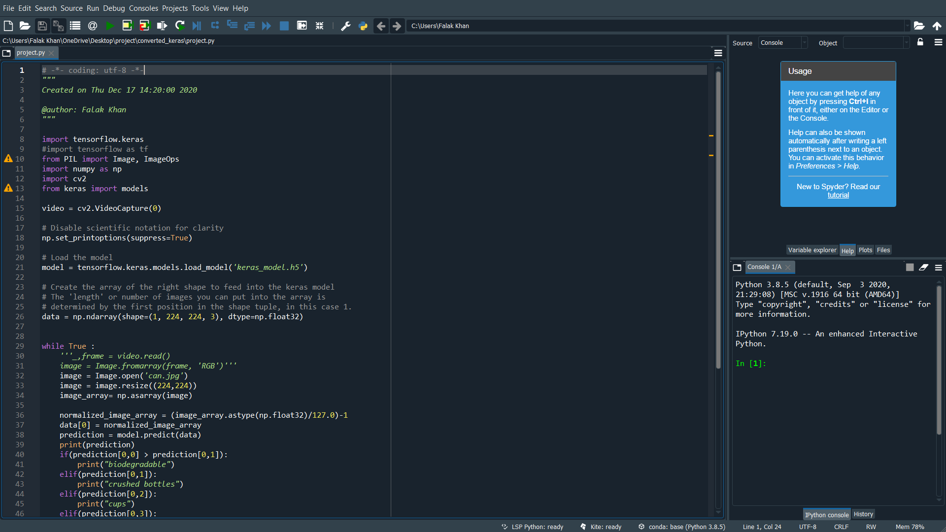 GitHub - Falak22/Poly-recycler: The poly recycler is an integration of digital image processing ...