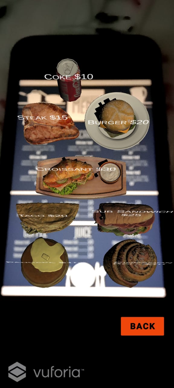 GitHub - swap-mitra/Food-AR: Its an augmented reality application which ...