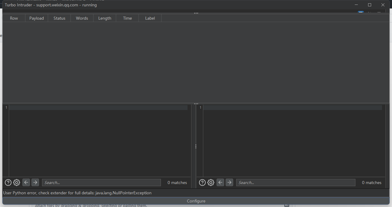 debug error,why? · Issue #116 · PortSwigger/turbo-intruder · GitHub